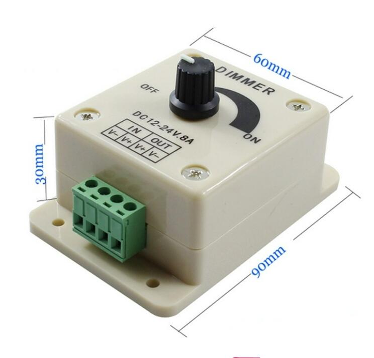 2850 LED 調光器 DC12V ~ DC24V 8A 電壓調整器 LED 調光器 明亮 調整器 | 露天市集 | 全台最大的網路購物市集
