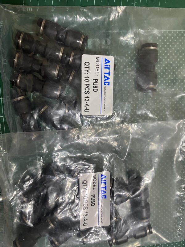 AIRTAC亞德客 PU6D 直通接頭 6-6 | 露天市集 | 全台最大的網路購物市集