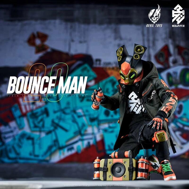 [ 玩老玩具 ] 現貨 Devil Toys x Bounce - BOUNCE MAN 2.0 1:6 可動 12吋 | 露天市集 | 全台 ...