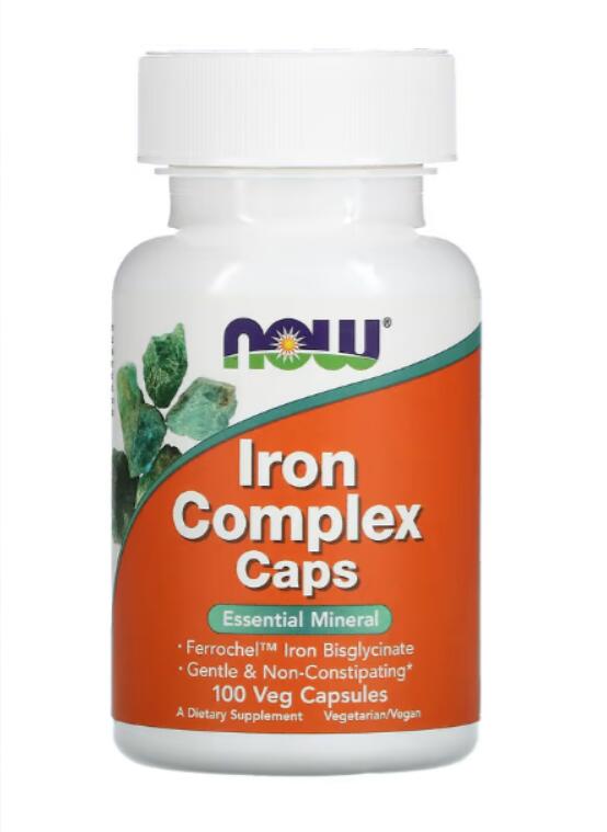 Now 鐵質複合物 100粒膠囊 Iron Complex Caps | 露天市集 | 全台最大的網路購物市集