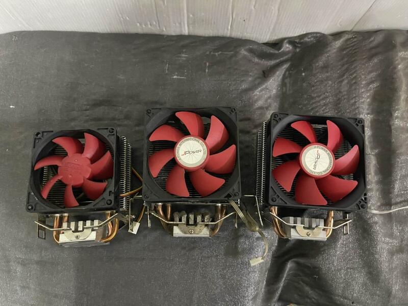 二手中古JPOWER 2導管9公分*2+超頻3 8公分塔型散熱風扇(SOCKET AM3 FM2等適用) | 露天市集 | 全台最大的網路購物市集