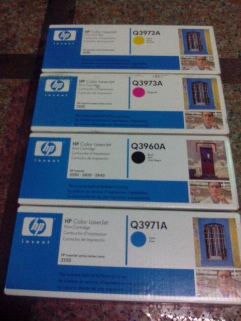 ( 原廠彩色碳粉匣 ) HP 2550L/2840/2820 ～ Q3971A藍Q3973A紅Q3972A黃 | 露天市集 | 全台最大的網路購物市集