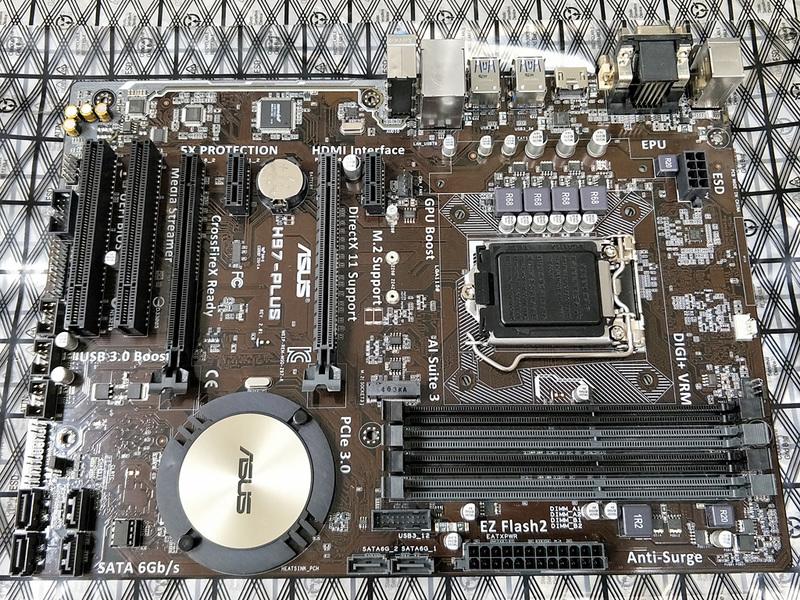 【含稅】ASUS 華碩 H97-PLUS H97晶片 1150 DDR3最大32G M.2 ATX 主機板 保三個月 | 露天市集 | 全台最 ...