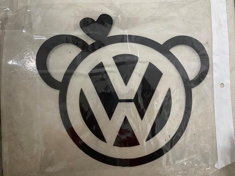 VW福斯 偷窺熊 母熊 反光車貼GOLF PASSAT POLO Tiguan Beetle TOURAN Sharan | 露天市集 | 全 ...