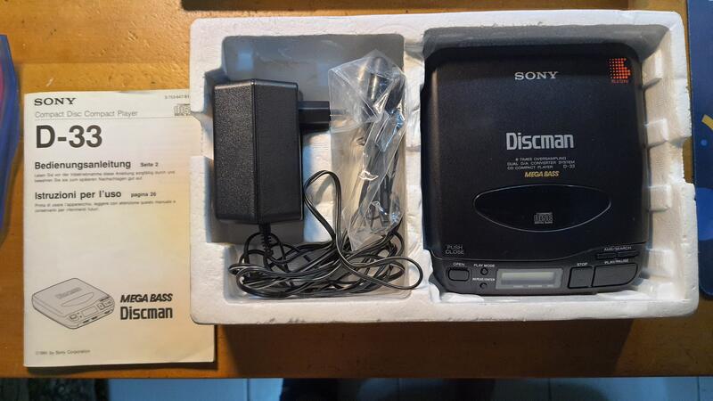 Sony D-33 歐版對號盒裝 | 露天市集 | 全台最大的網路購物市集