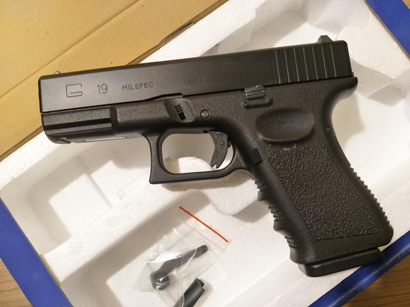 【軍火狂人】 KSC KWA G19 瓦斯手槍 全金屬 滑套會動 有後座力 生存遊戲 | 露天市集 | 全台最大的網路購物市集