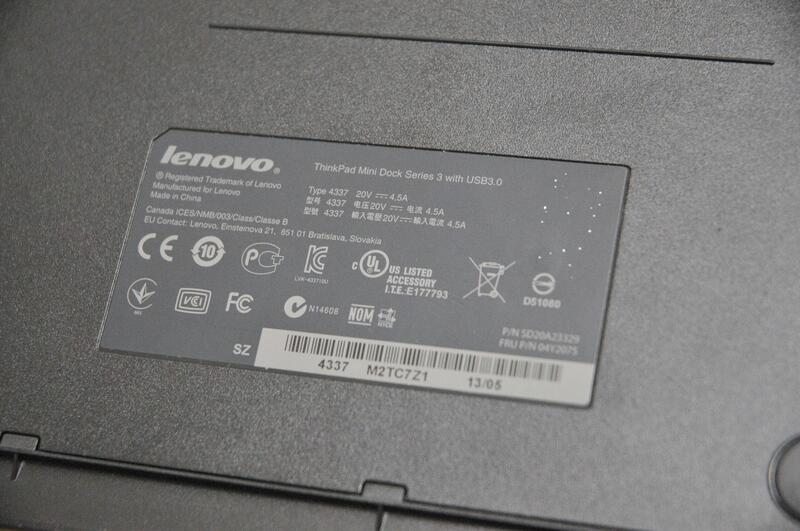 Lenovo Thinkpad Dock 4337 底座 含鑰匙 | 露天市集 | 全台最大的網路購物市集