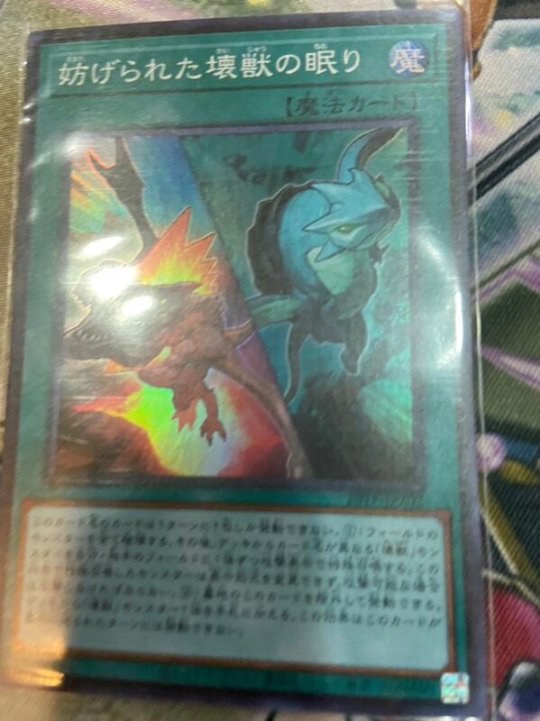 (再生卡舖)20TP-JP202 被妨礙的壞獸沉眠 (亮面) | 露天市集 | 全台最大的網路購物市集