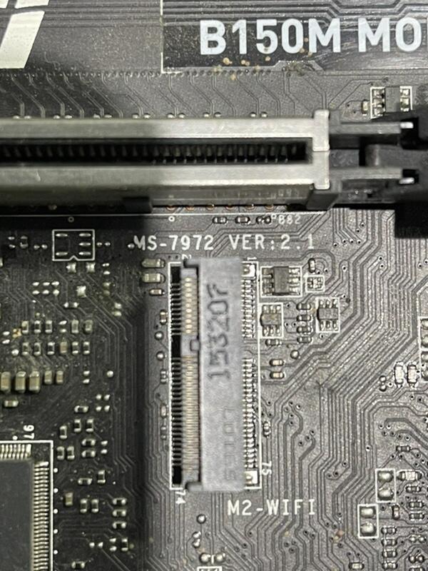 【金霖】【二手主機板】微星 MSI B150M MORTAR/MS-7972/i3-6100/1151 無檔板，含稅 | 露天市集 | 全台最 ...