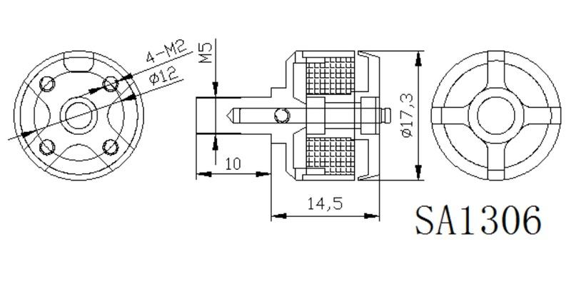 MUKAS 》梟鷹動力Eaglepower SA1306 Lite多軸競速無刷馬達~缺貨 | 露天市集 | 全台最大的網路購物市集
