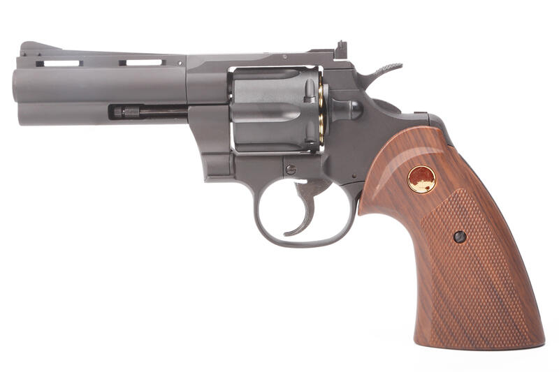 RST紅星 King Arms Python 357 瓦斯4吋左輪手槍 柯爾特蟒蛇 城市獵人 黑色 KA-PG-01-M | 露天市集 | 全 ...