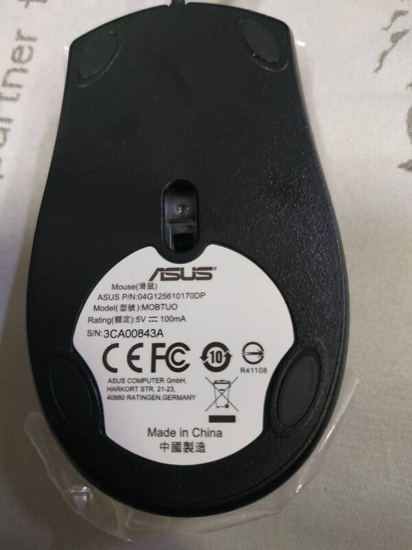 質感 耐用 Asus 華碩 MOBTUO USB 有線光學滑鼠 電競滑鼠 | 露天市集 | 全台最大的網路購物市集