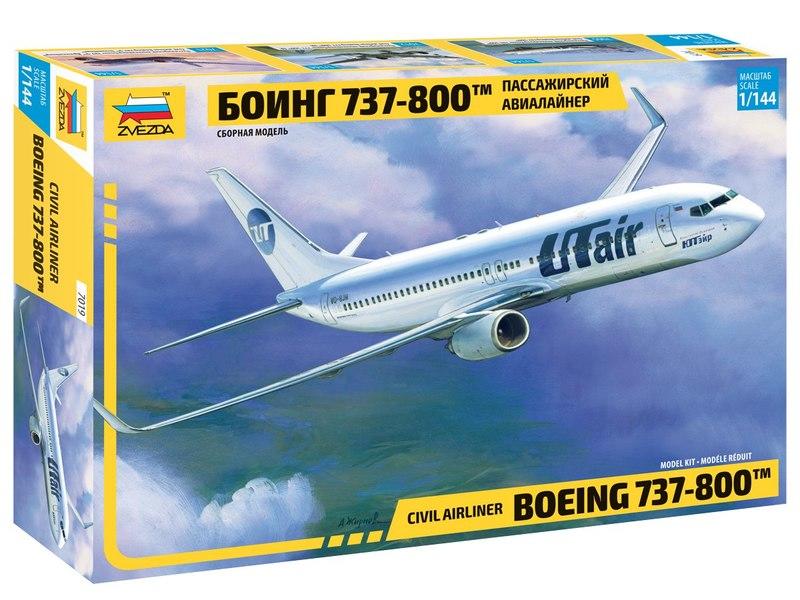 ZVEZDA 1/144 Boeing 737-800 (7019) | 露天市集 | 全台最大的網路購物市集