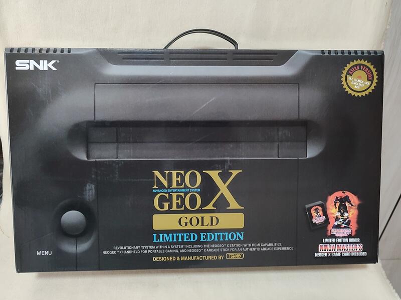 SNIK NEOGEO X GOLD LIMITED EDITION 日版 遊戲主機 限量發行 美品 BB0289 | 露天市集 | 全台最大 ...