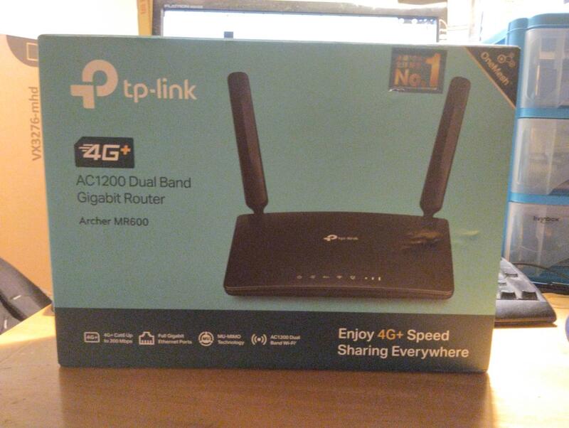 TP-LINK TL-MR600 4G LTE 無線 4G 路由器 全新 未拆封 | 露天市集 | 全台最大的網路購物市集