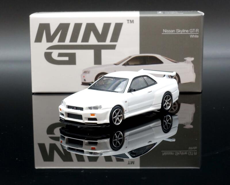 【MASH】現貨特價 Mini GT 1/64 Nissan GT-R (R34) V-Spec 白 #397 | 露天市集 | 全台最大的 ...