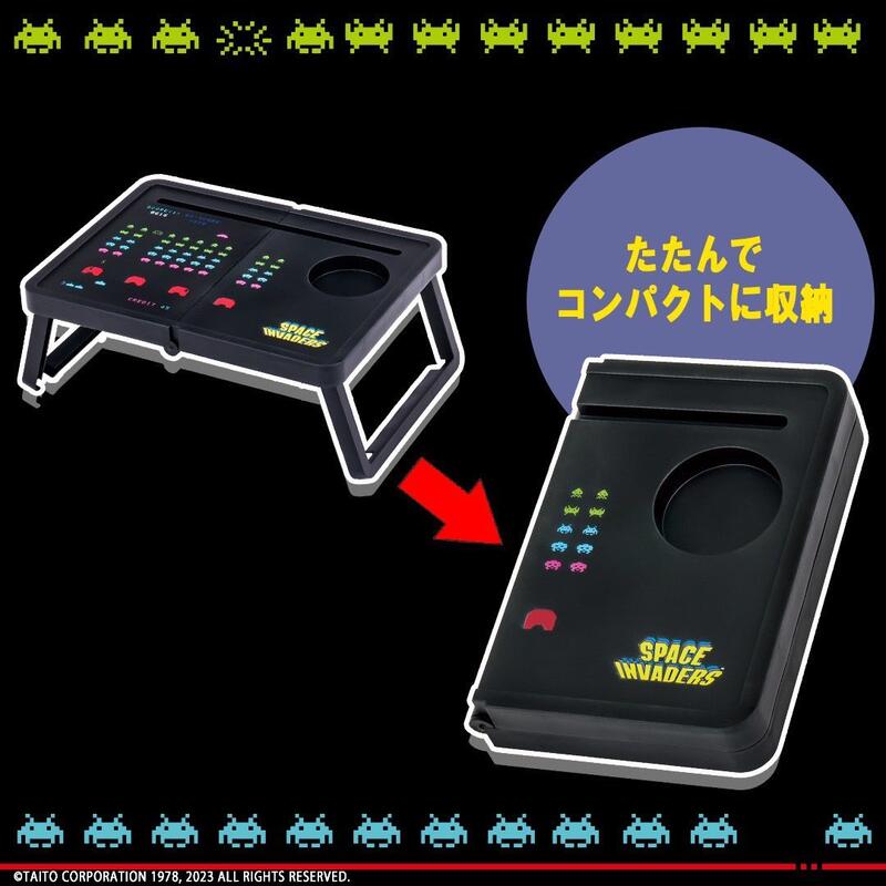 (代訂)9784299041630 小蜜蜂 太空侵略者 SPACE INVADERS Table Book 附:摺疊桌 | 露天市集 | 全台 ...