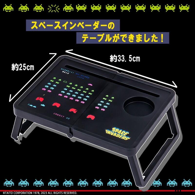 (代訂)9784299041630 小蜜蜂 太空侵略者 SPACE INVADERS Table Book 附:摺疊桌 | 露天市集 | 全台 ...