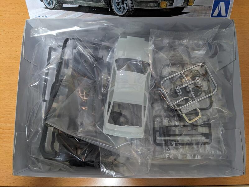 AOSHIMA 青島 1/32 Snap Kit 頭文字D 拓海的86 TOYOTA AE86 組裝模型 | 露天市集 | 全台最大的網路購物市集