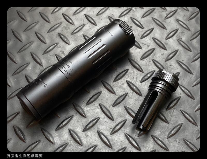 【狩獵者生存專賣】AAC M4-2000風格 MINI4 快拆滅音管防火帽組-黑色 | 露天市集 | 全台最大的網路購物市集