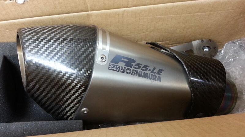 吉村 Yoshimura R-55 BMW S1000RR S1000 RR 鈦合金尾段 碳纖維防燙蓋 | 露天市集 | 全台最大的網路購物市集