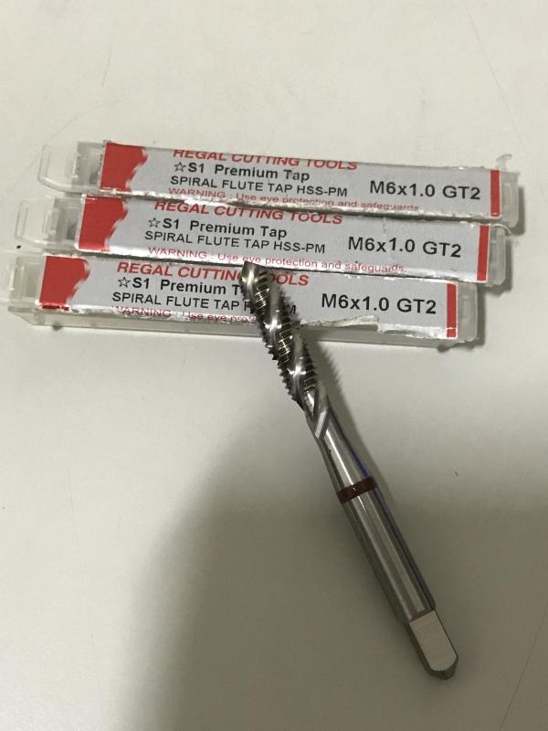 REGAL M6 GT2 粉末高速鋼螺旋絲攻 綠G | 露天市集 | 全台最大的網路購物市集