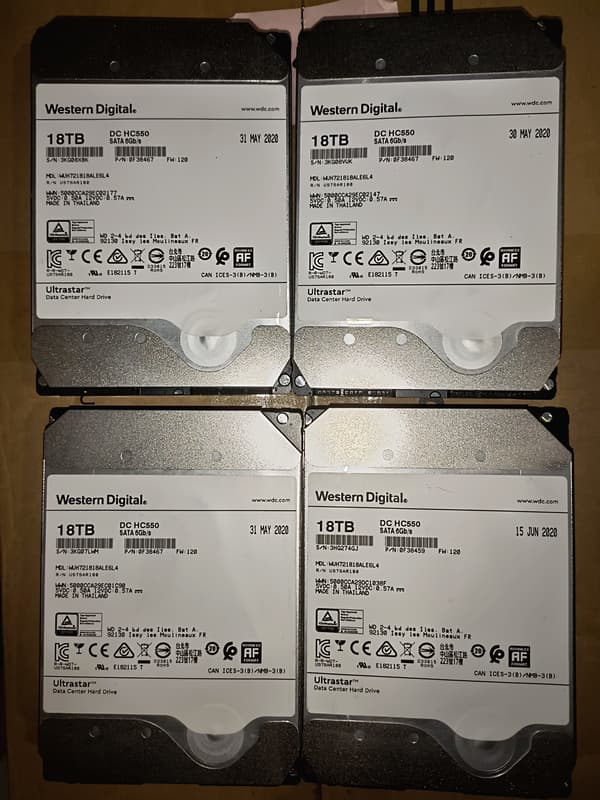 WD DC HC550 18TB WUH721818ALE6L4 | 露天市集 | 全台最大的網路購物市集
