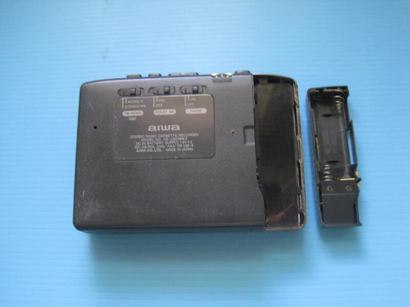 aiwa J303 MK3主機一部..有過電.可電台 無卡帶功能 .當故障機 零件機 圖片內容為實物.. | 露天市集 | 全台最大的網路購物市集