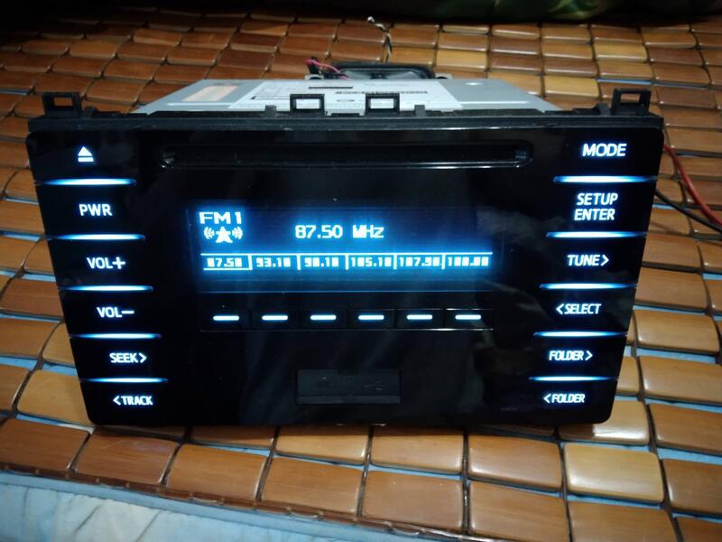 Toyota Corolla Altis 2017年式 CQ-JS76G0WW 松下 原廠主機音響 AUX IN USB | 露天市集 | 全台最大的網路購物市集