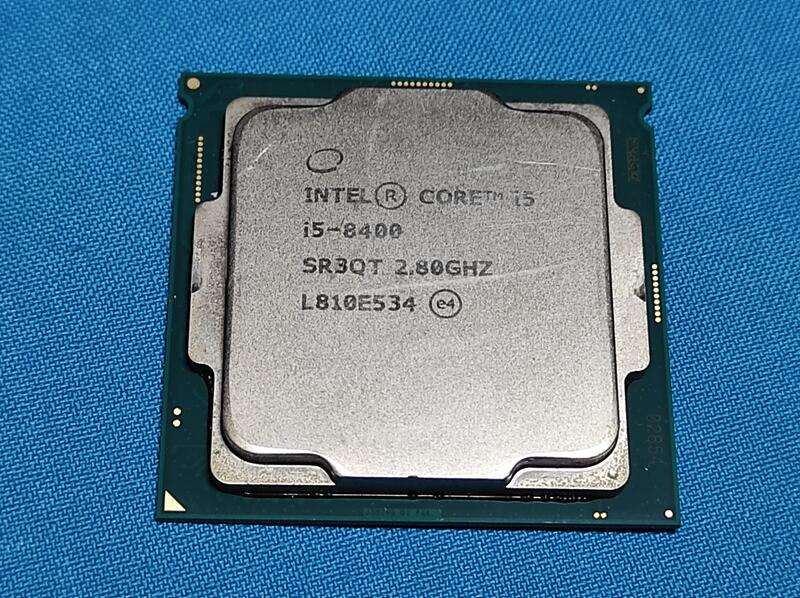 Intel Core i5-8400 2.8G/9M/有內顯/6C6T/1151腳位 6核 第八代CPU 良品 | 露天市集 | 全台最大的 ...