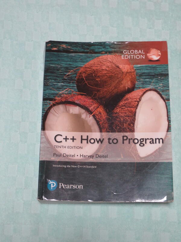 [限chillwater_kao下標] C++ How to Program (10/e) (近全新,969-984缺) | 露天市集 | 全 ...
