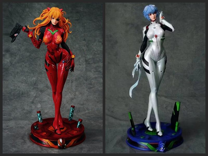 。☆哞哞小舖☆。美少女系列 EVA GK 超大明日香 凌波 機車服 雕像 模型 盒裝 港版 約45.5CM | 露天市集 | 全台最大的網路購物市集