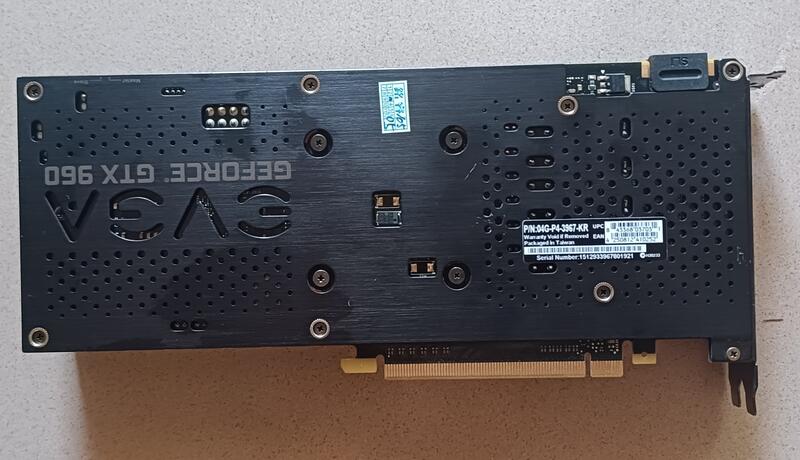 中古- EVGA GTX960 _4G_PCI-E顯卡(GTX960 _4G _ DDR5)_HDMI_有測試圖才有真相 | 露天市集 | 全台最大的網路購物市集