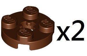 LEGO Reddish Brown Round plate 2x2 樂高紅棕色 圓形薄板 兩個 4211159 | 露天市集 | 全台最大的 ...