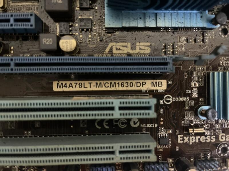 華碩M4A78LT-M/CM1630主機板+Phenom ii X4 830四核心CPU(Socket AM3) | 露天市集 | 全台最大的 ...