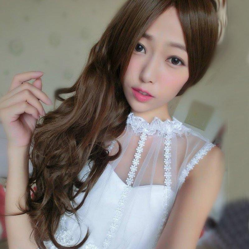 任選2頂999★SUPER HAIR★【MA028】夢幻公主長瀏海浪漫大捲長髮-高仿真超自然整頂假髮 | 露天市集 | 全台最大的網路購物市集