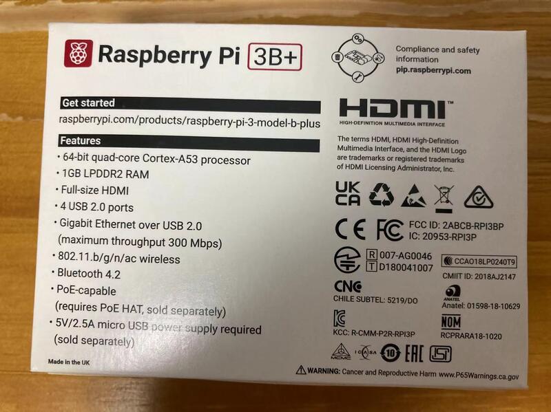 Raspberry Pi 3 Model B+ 樹莓派英國製 | 露天市集 | 全台最大的網路購物市集