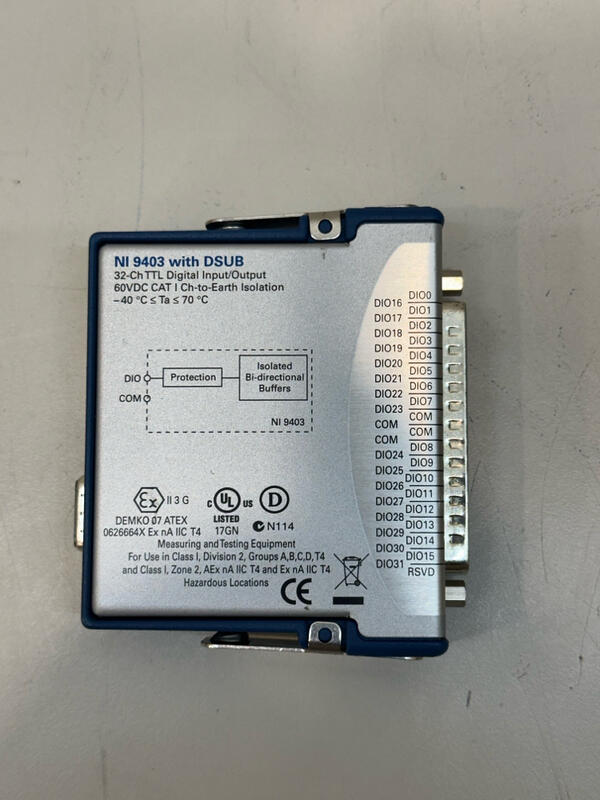 National Instruments NI 9403 cDAQ DIO Module, 32 Channels | 露天市集 | 全台最大 ...