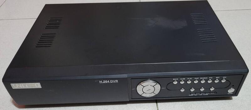 (自用二手) UNITED 四門數位錄放影機 4CH H.264 SDVR | 露天市集 | 全台最大的網路購物市集