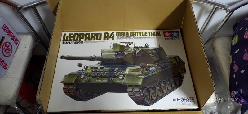 售完 TAMIYA 1/16 德軍豹式LEOPARD1 A4 主力戰車 德國聯邦軍 豹1A4 (36207) | 露天市集 | 全台最大的網路購物市集