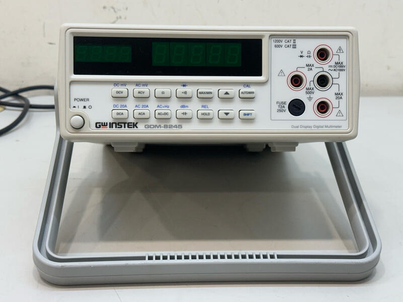 固緯 GW-INSTEK GDM-8245 50,000 Counts Multimeter 雙顯示桌上型電錶電表 | 露天市集 | 全台最大 ...