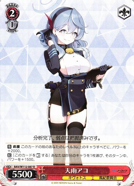 現貨 WS 蔚藍檔案 BAV/W112-087 R 天雨亞子 普卡可問 | 露天市集 | 全台最大的網路購物市集