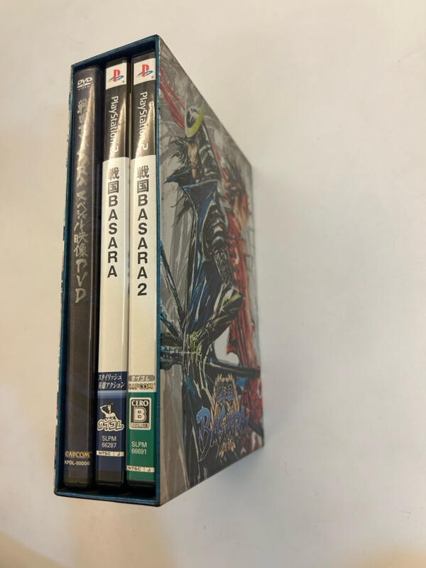 PS2 戰國BASARA 1＋2＋映像特典含收藏盒 | 露天市集 | 全台最大的網路購物市集