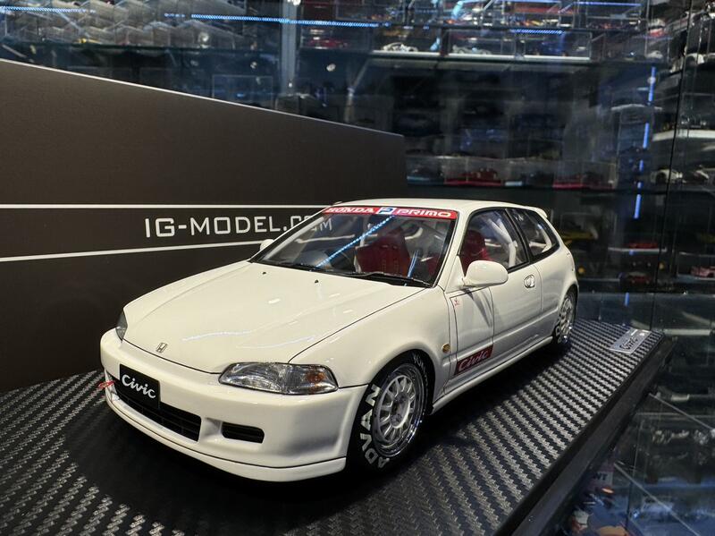 吉華@ 1/18 Ignition IG3040 Honda CIVIC (EG6) White | 露天市集 | 全台最大的網路購物市集