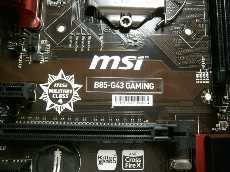【全國主機板維修聯盟】 MS-7816 VER:2.1 B85-G43 GAMING 1150 下標前請先詢問故障主機板 | 露天市集 | 全 ...