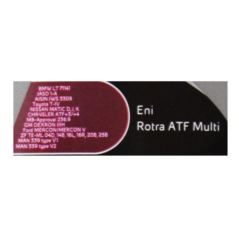 【易油網】ENI ROTRA ATF MULTI 合成自動變速箱油 | 露天市集 | 全台最大的網路購物市集