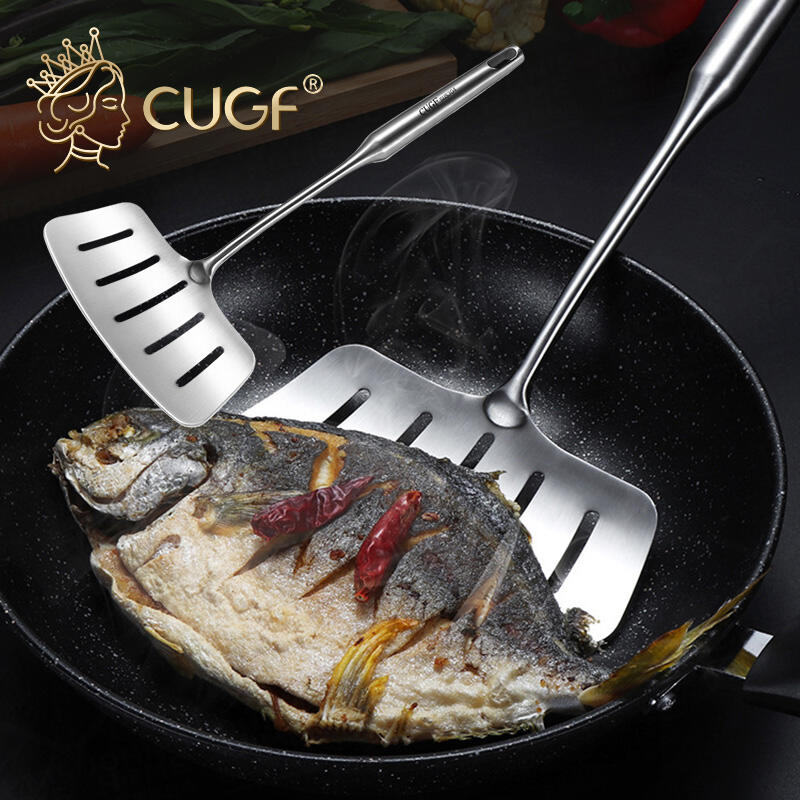304不鏽鋼煎魚鏟 CUGF 廚貴妃 鍋鏟 煎蛋鏟 平鏟 瀝油鏟 翻魚鏟子 煎魚鍋鏟【BE0425】《約翰家庭百貨 | 露天市集 | 全台最大 ...