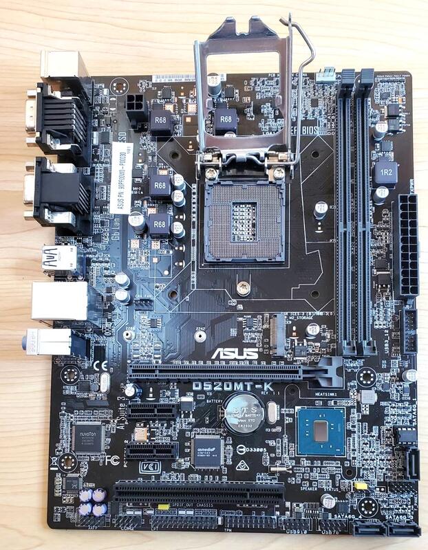 【免運】二手美品 華碩ASUS D520MT-K MAIN BD Intel 六/七代1151 DDR4品牌機主機板 | 露天市集 | 全台最 ...