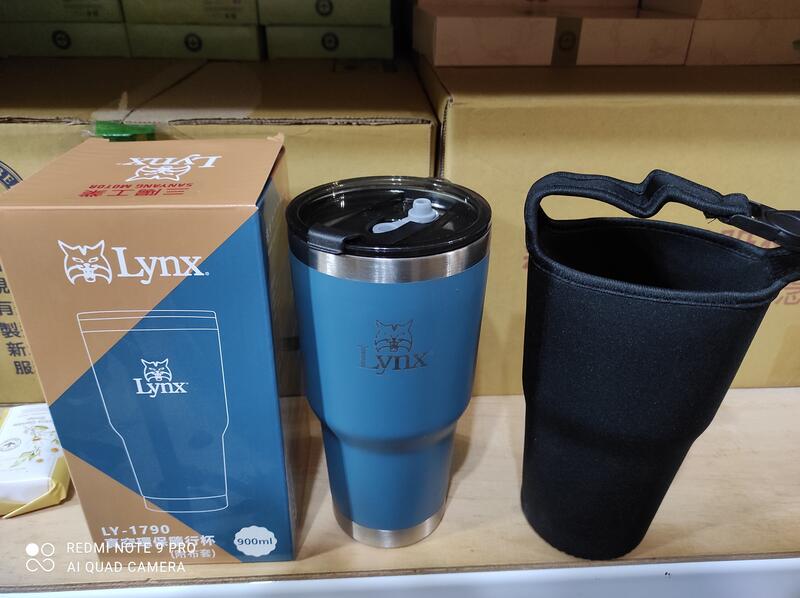 (板橋雜貨店) 美國品牌 Lynx 山貓 304真空環保隨行杯 (900ml) 一體成型 HA2206三陽 | 露天市集 | 全台最大的網路購物市集
