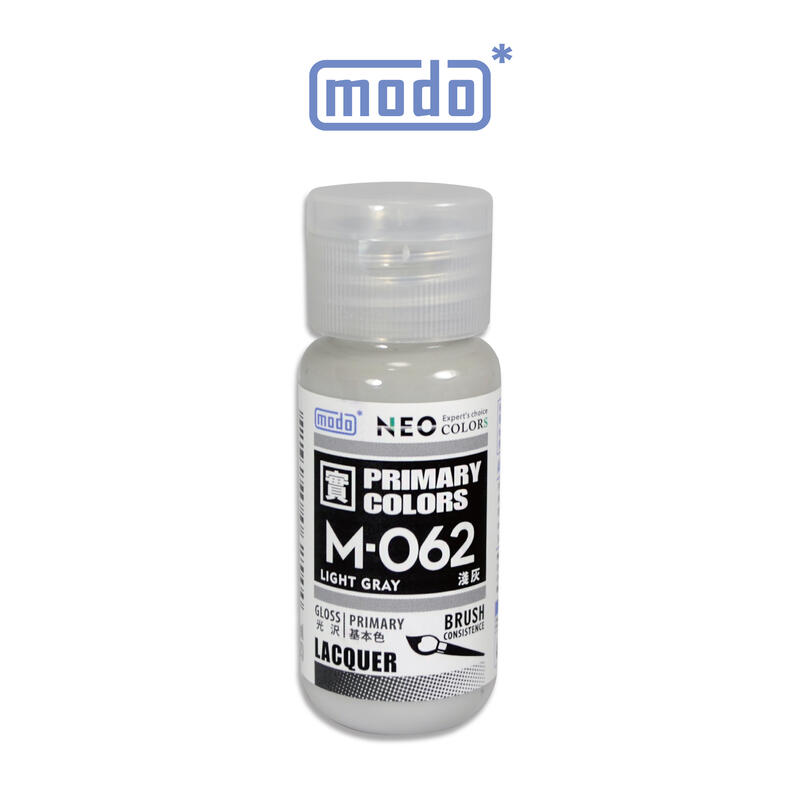 【modo摩多製造所】NEO M-062 M062淺灰/30ML/模型漆｜官方賣場 | 露天市集 | 全台最大的網路購物市集